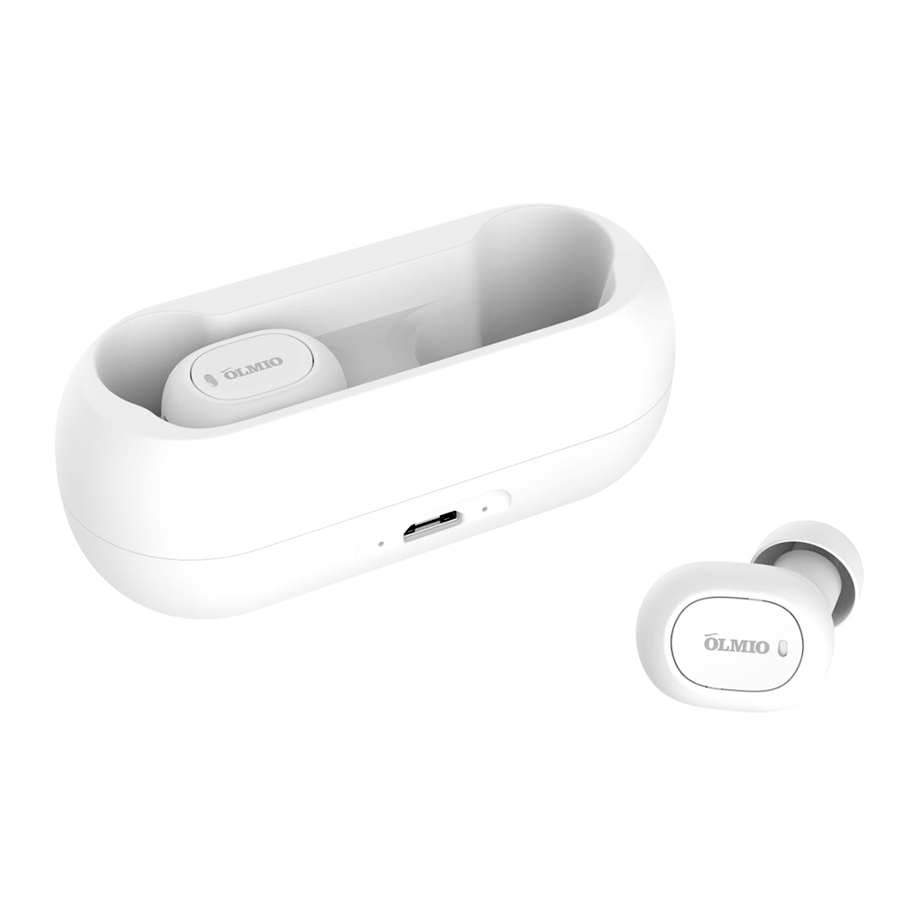 Наушники True Wireless Olmio TWE-02 - фирменный гаджет под нанесение ...